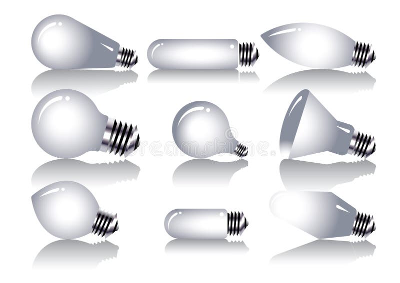 Bulbs stock vector. Illustration of power, technology - 10404737