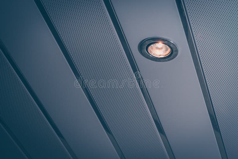 Bulbs Spots Embedded in the Ceiling Stock Image - Image of ceiling ...