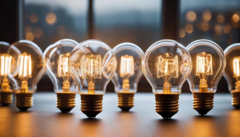 Bulbs Success Concept Attitude Business Positive Possible Light ...