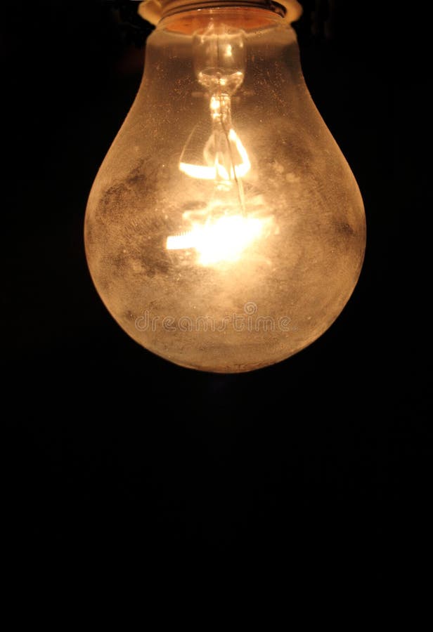 Bulbs - Yellow Light - Thomas Edison Stock Photo - Image of bulbs ...