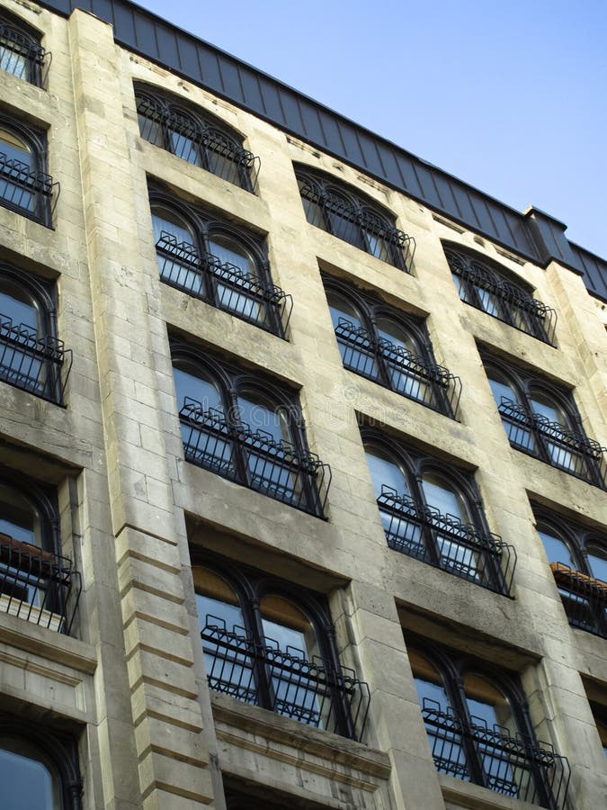 Bulding stock image. Image of concrete, windowm, slate - 10747229