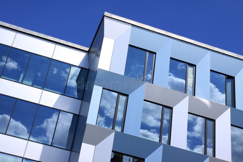 Bulding of Modern Architecture Stock Image - Image of architecture ...