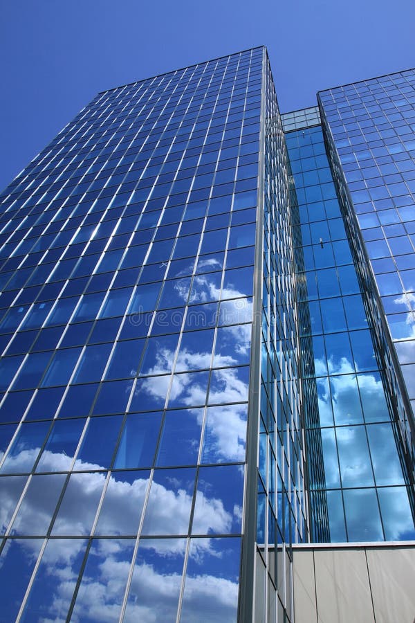 Bulding of Modern Architecture Stock Photo - Image of reflection ...