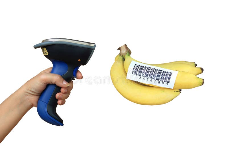 Bluetooth Barcode and QR Code Scanner Stock Image - Image of light ...