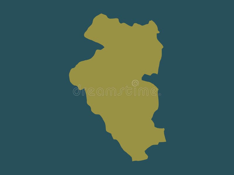 Bulgan, Mongolia. Solid. No Legend Stock Illustration - Illustration of ...