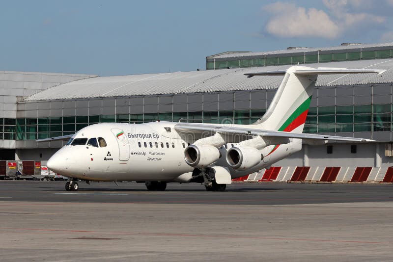 Bulgaria Air foto editorial. Imagen de pasajero, vuelo - 35461826