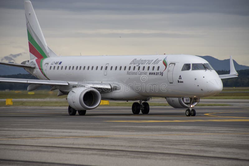 Bulgaria air editorial photo. Image of carrierr, airport - 183208226