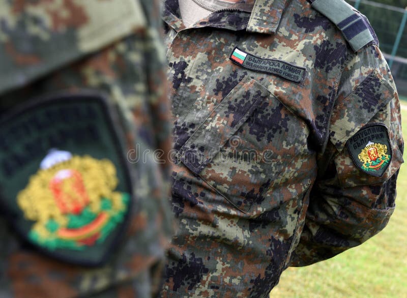 Bulgaria Army Uniform. Bulgarian Troops Stock Image - Image of armed ...