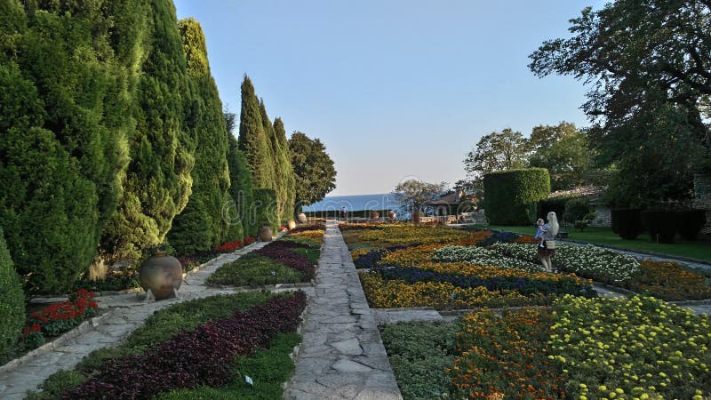 Bulgaria Balchik Botanical Garden Travel Editorial Stock Image - Image ...
