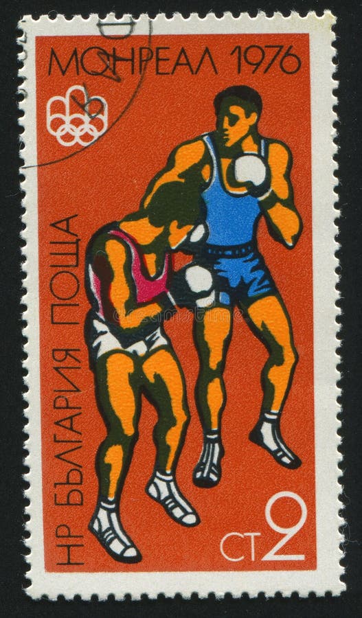Postage stamp editorial photography. Image of post, boxing - 110217957