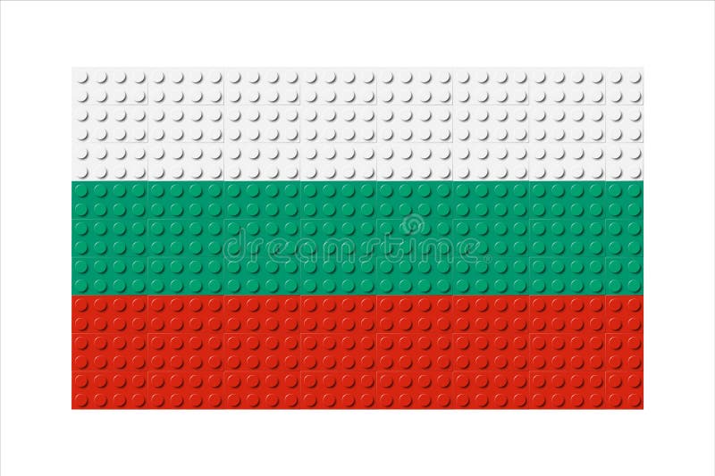 Bulgaria Flag. Official Colors and Proportion Correctly. National Flag ...