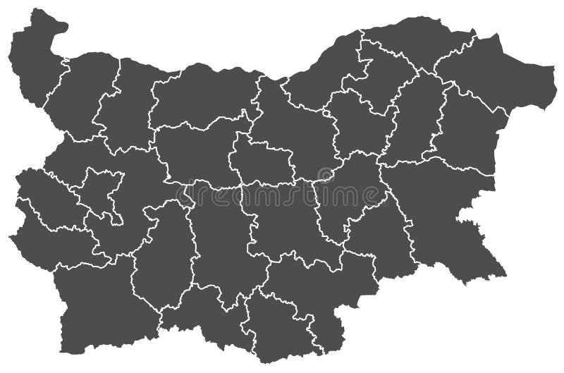 Bulgaria map vector stock illustration. Illustration of geography ...