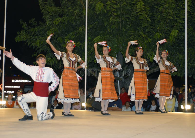 Bulgaria Musical Dance Group Editorial Stock Photo - Image of human ...