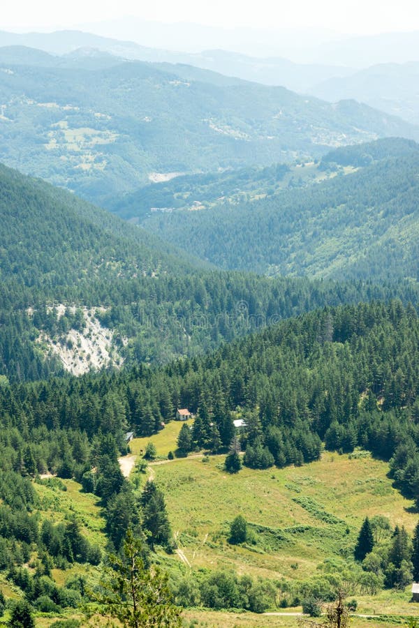 Bulgaria. Rhodope Mountains and Valleys Stock Photo - Image of ...