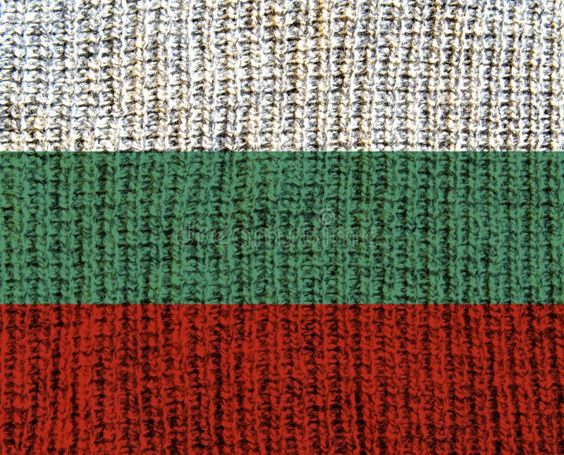 Bulgaria Wool Textured Flag - Stock Photo - Image of towel, definition ...