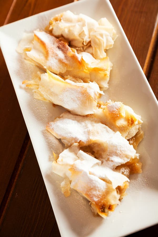 Bulgarian Banitza with Lokum Stock Photo - Image of cooked, turkish ...