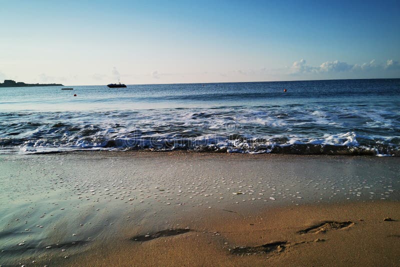 Bulgarian Black Sea in Ravda Village Stock Photo - Image of stone ...