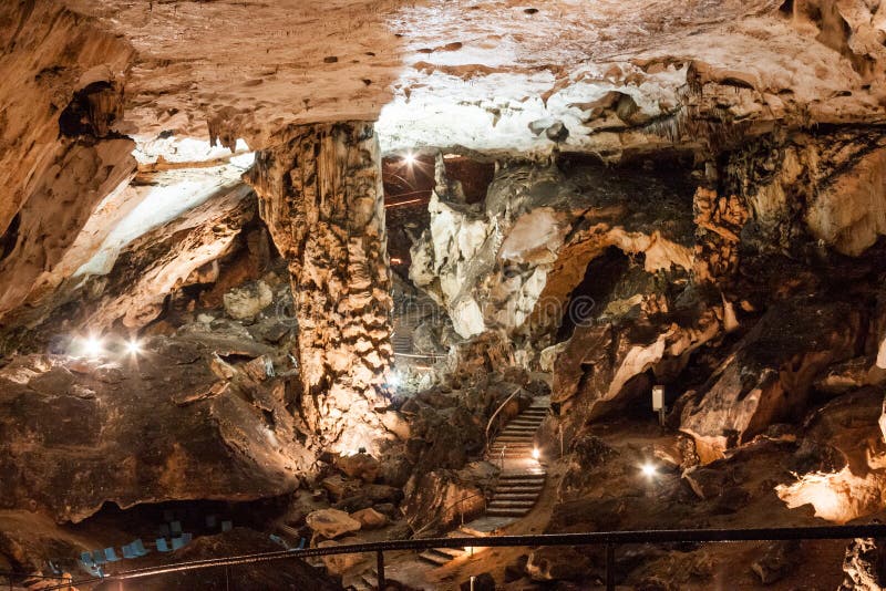 Bulgarian cave Magura stock image. Image of nature, entrance - 58511101