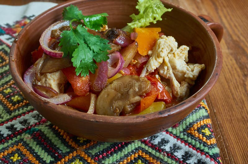 Bulgarian Chicken Casserole Stock Image - Image of chicken, gravy ...