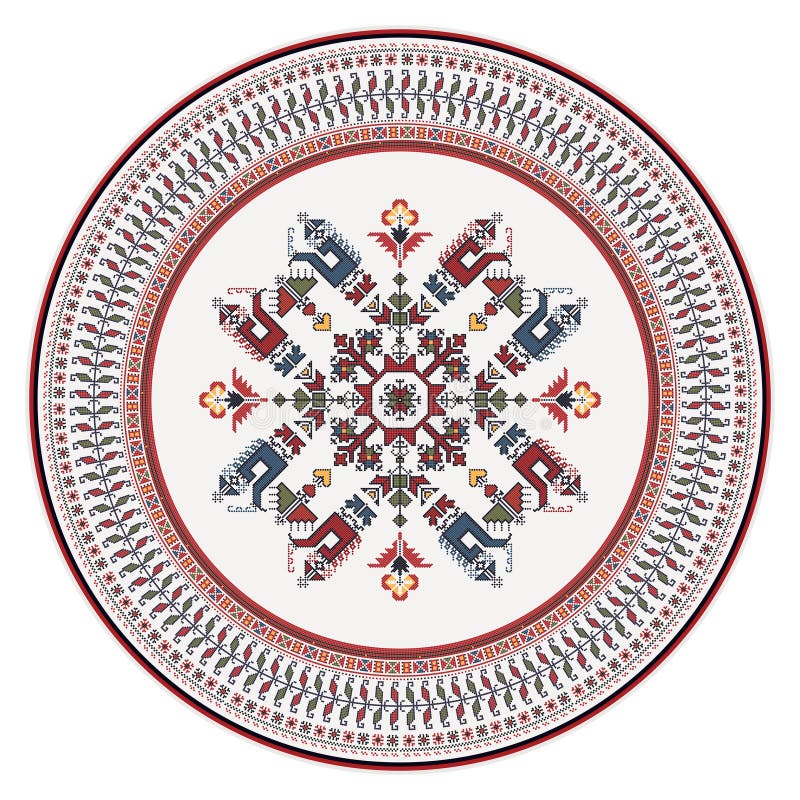 Bulgarian Design Element 35 Stock Illustration - Illustration of vector ...