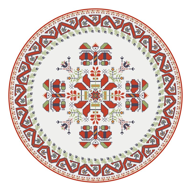 Bulgarian Design Element 39 Stock Illustration - Illustration of ornate ...