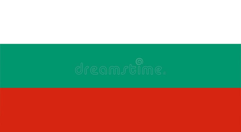 Bulgarian flag stock vector. Illustration of country - 79231847