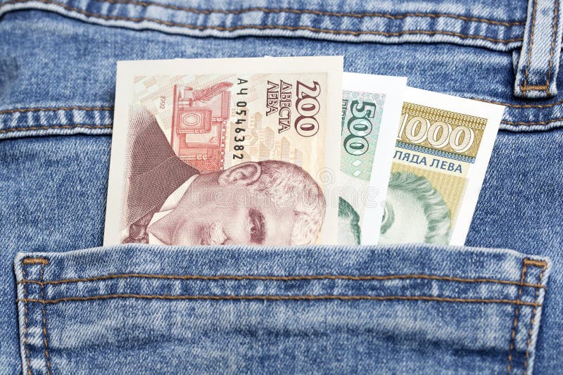Bulgarian Lev Pocket Blue Jeans Stock Photos - Free & Royalty-Free ...