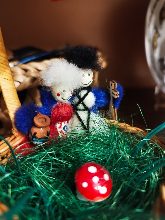 Bulgarian Martenitsa Which is Traditionally Placed in March Stock Photo ...