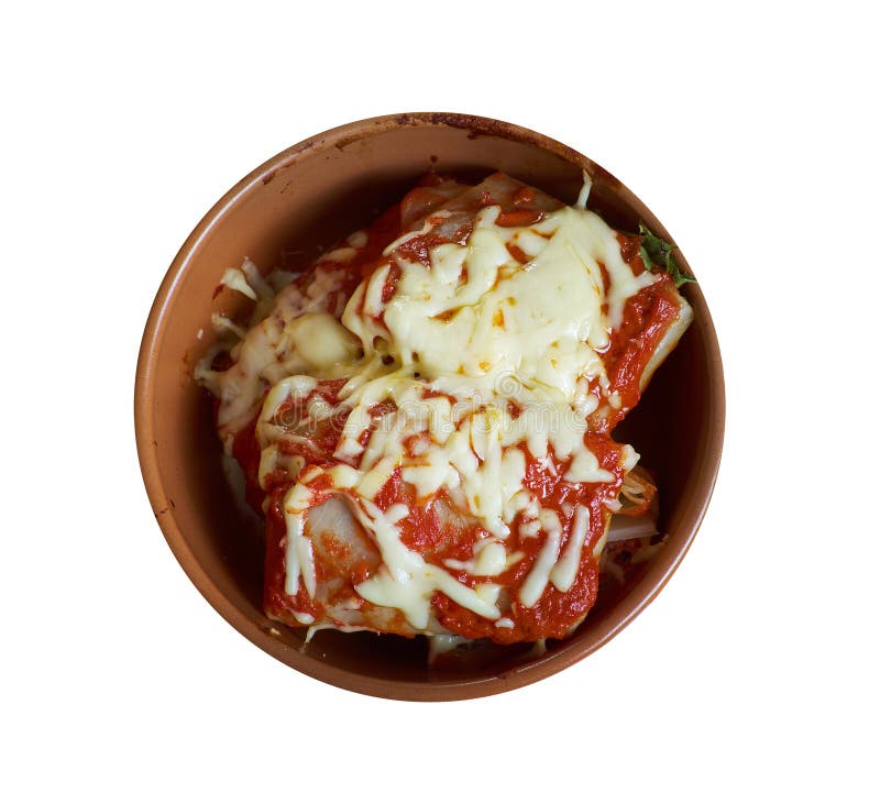 Bulgarian Sarmi guveche stock image. Image of dinner - 203574477