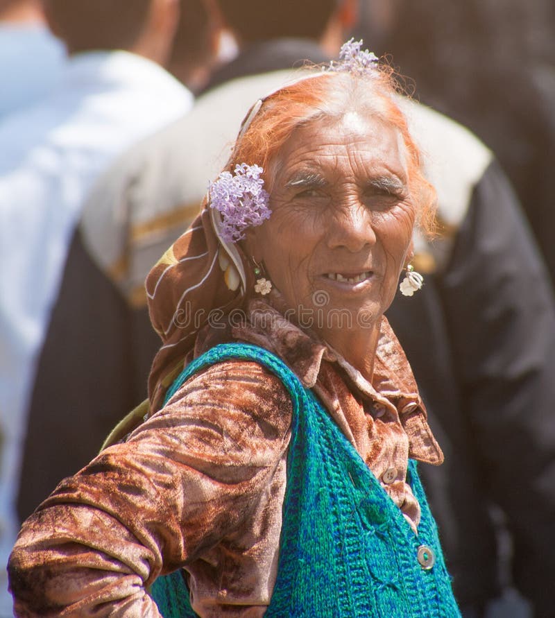 Bulgarischer Zigeuner am Feiertag in Pomorie Redaktionelles ...