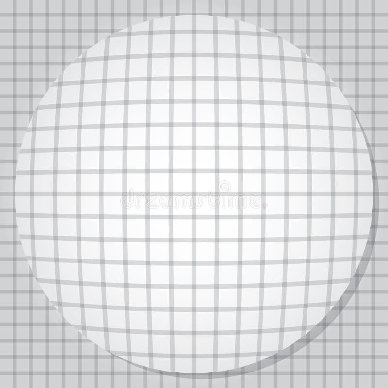 Bulging circle stock vector. Illustration of deformation - 63535932