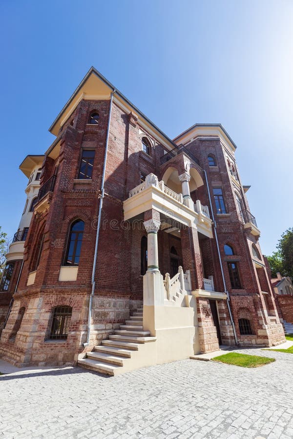 Public Library, Historical Mansion, Bulgur Palas. Stock Image - Image ...