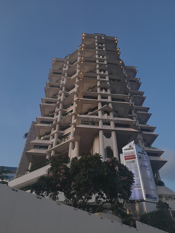 Buliding Office Jakarta Sky Tower Editorial Stock Photo - Image of ...