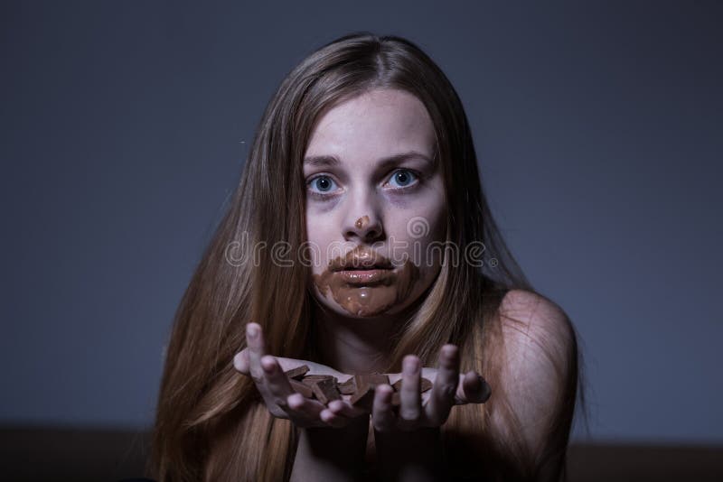 Bulimic girl stock photo. Image of woman, vomiting, sickness - 33225528