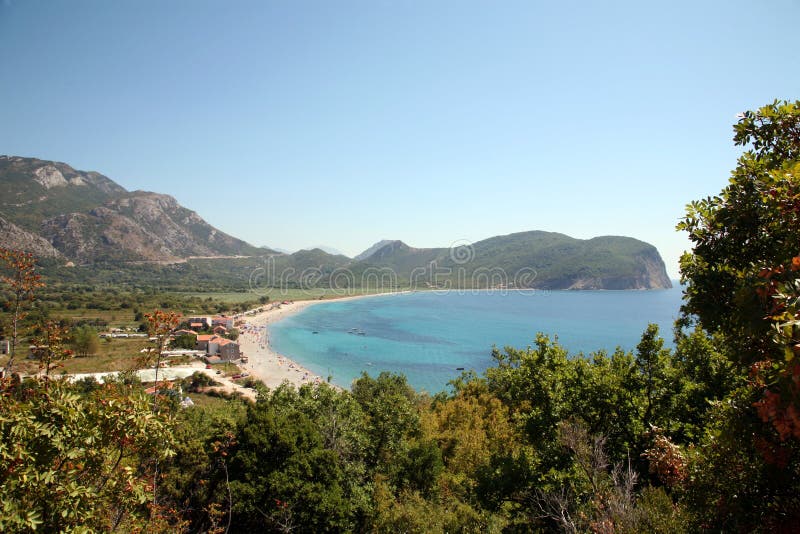 Buljarica stock photo. Image of mountain, balkan, tree - 7327252