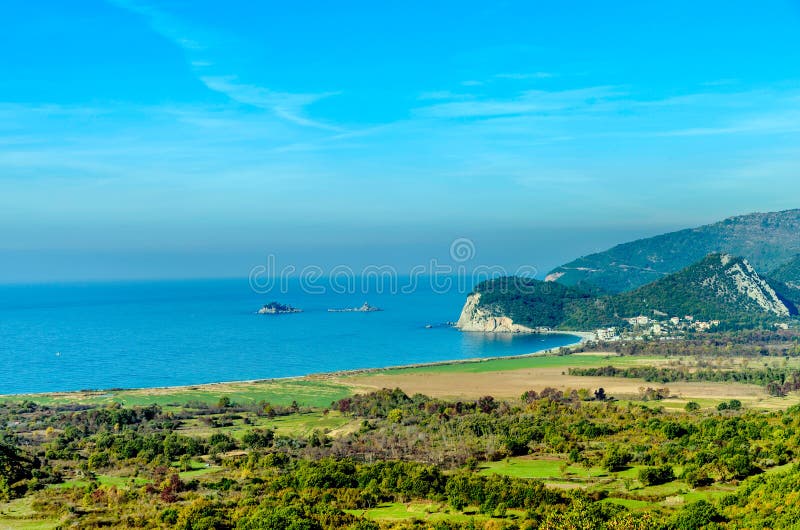 Buljarica Bay, Budva, Montenegro Stock Photo - Image of europe ...