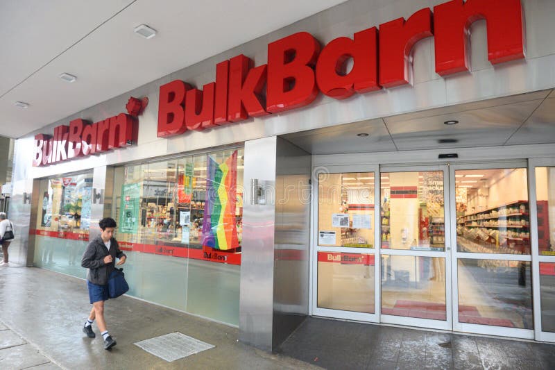 Bulk Barn company sign editorial stock photo. Image of ingredients ...