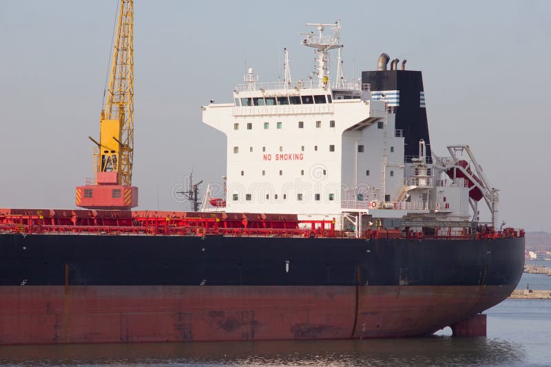 Bulk carrier stock photo. Image of large, ship, maritime - 66873510