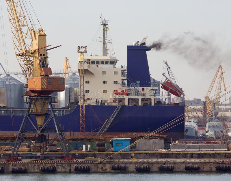 Bulk carrier stock photo. Image of industry, industrial - 67249122