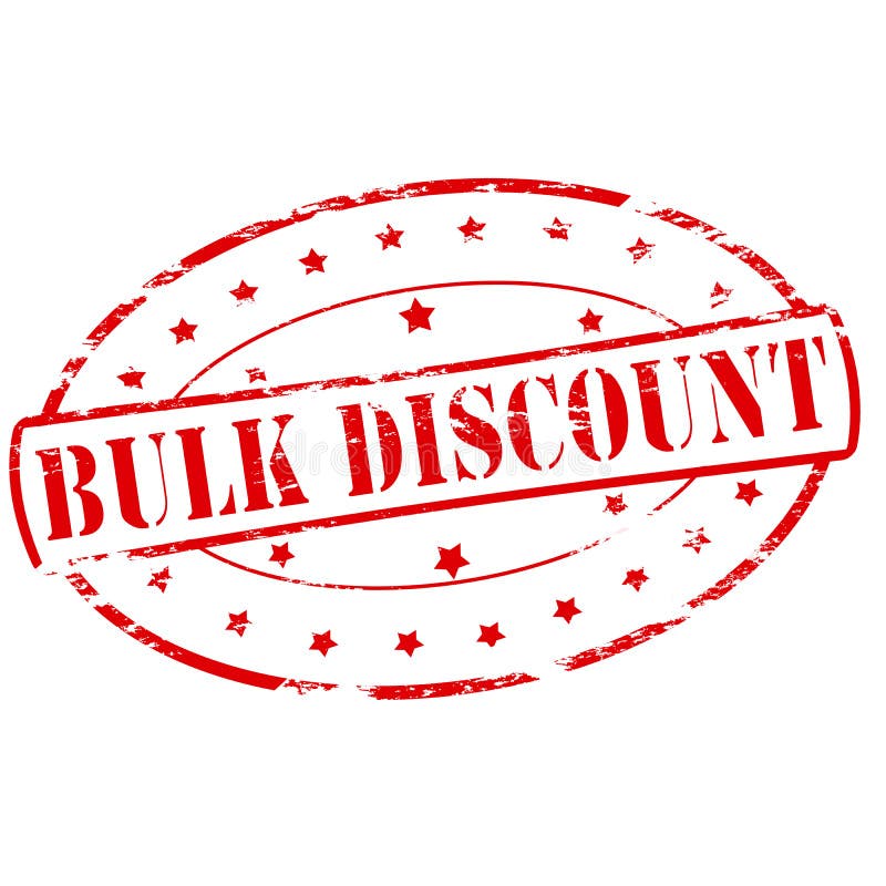 Bulk discount stock illustration. Illustration of board - 92048299