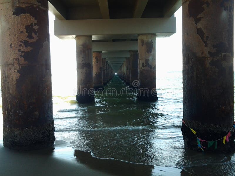 Bulk Fuel Terminal Jetty, Walvis Bay, Namibia Stock Photo - Image of ...