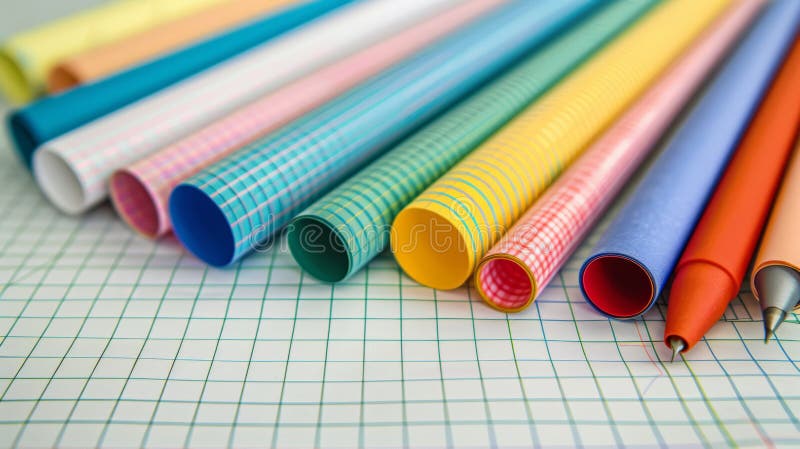 Bulk Graph Paper for Schoolwide Use Stock Illustration - Illustration ...