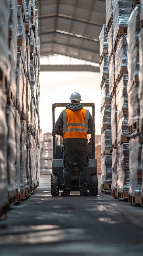 Bulk Material Dry Warehouse Stock Illustration - Illustration of ...