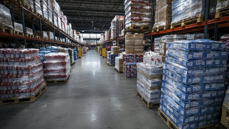 Bulk Product Distribution Center Operations Warehouse Environment ...