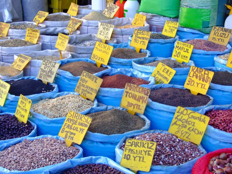 Bulk seeds stock image. Image of plants, botanical, food - 33557687