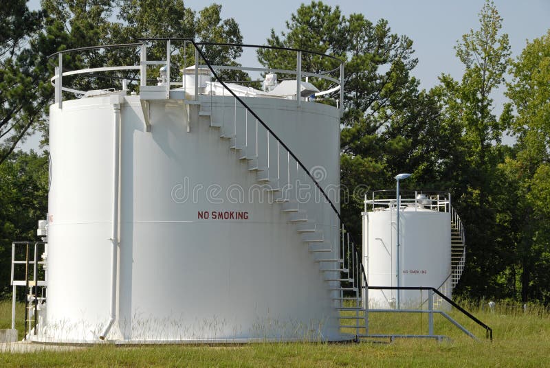 Bulk Storage Tanks stock image. Image of container, tanks - 6040799