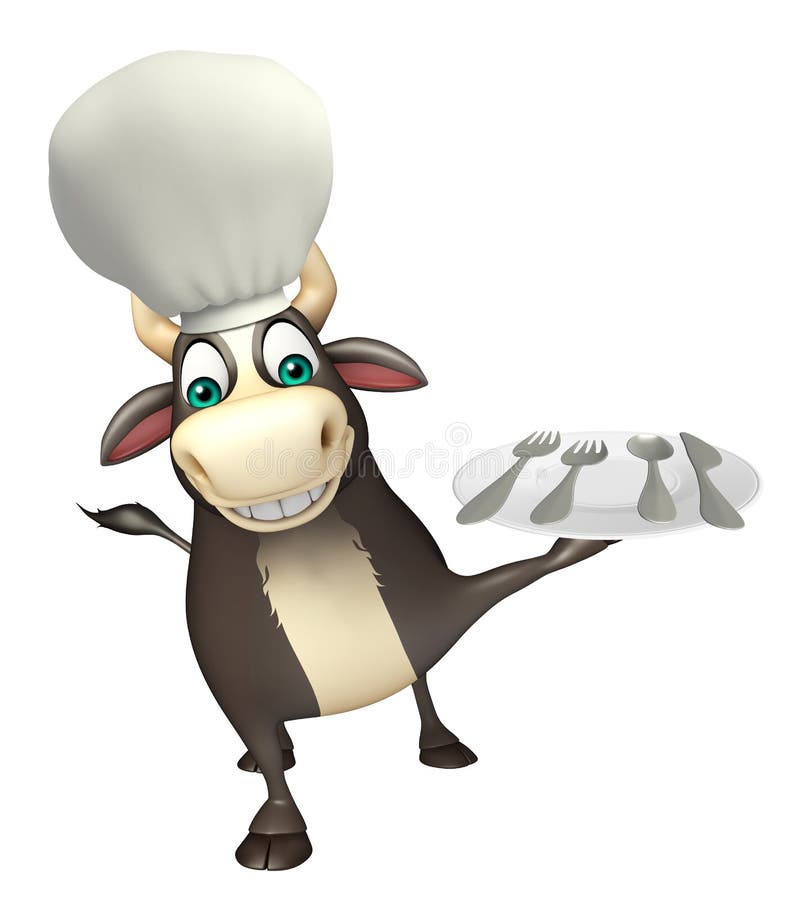 Bull Cartoon Chef Stock Illustrations – 162 Bull Cartoon Chef Stock ...