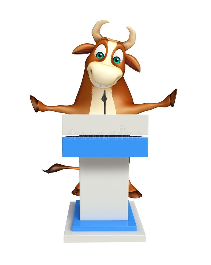 Bull Cartoon Character Speech Table Stock Illustrations – 9 Bull ...