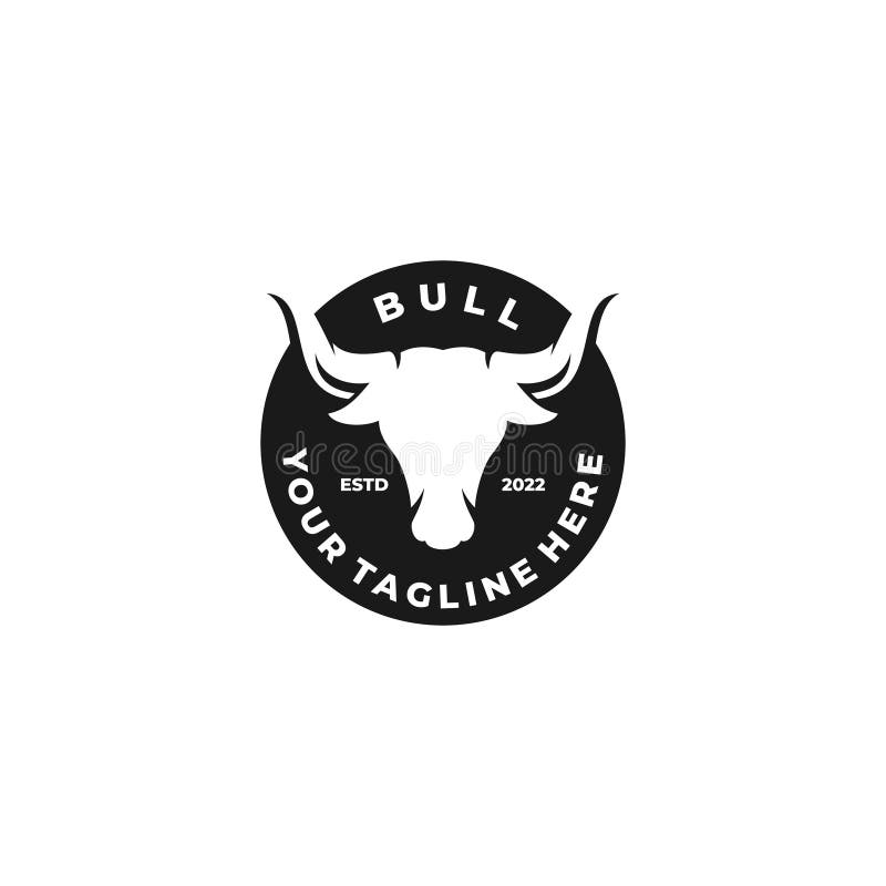 Bull logo design stock vector. Illustration of creative - 269238113