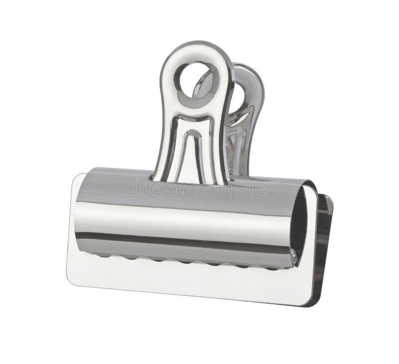 Bull Clip (with Clipping Path) Stock Photo - Image of polished, closeup ...